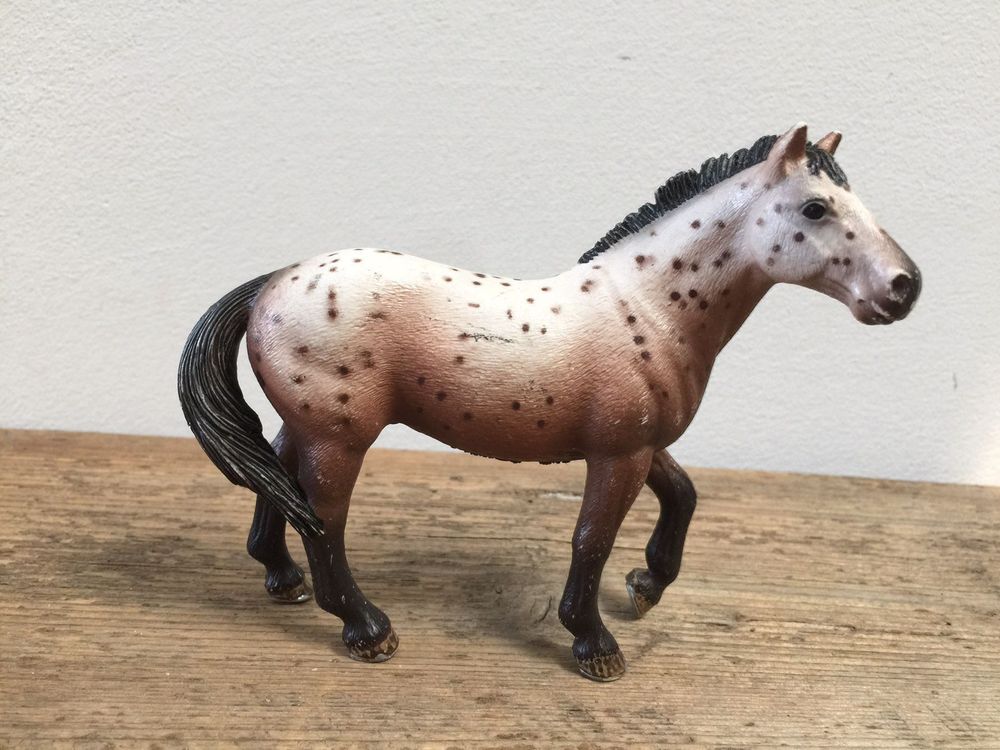 Schleich 13689 Knabstrupper Hengst Pferd (Gebraucht) in Ennetbaden für CHF 12 – mit Lieferung ...