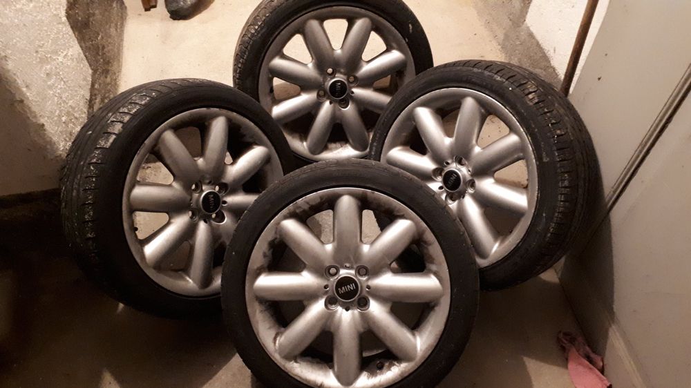 Alufelgen Minicooper 17" mit Pneu Art. Nr.:1512352 (Gebraucht) in ...
