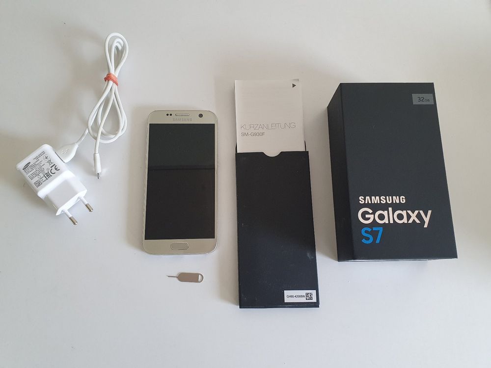 Samsung Galaxy S7 / 32 GB / Silver Titanium | Kaufen auf Ricardo