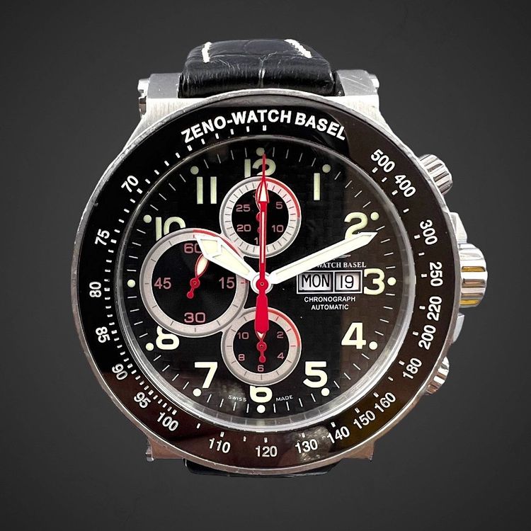 Zeno Watch Basel Chronograph Day-Date 46mm *U269 (Gebraucht) in Zürich ...