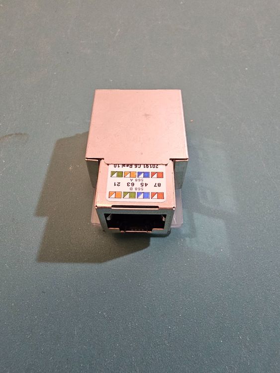 UP-Netzwerkdose 2xRJ45/Cat.6 R&M Weiss Feller EdizioDue NEU (Neu und originalverpackt) in Zürich ...