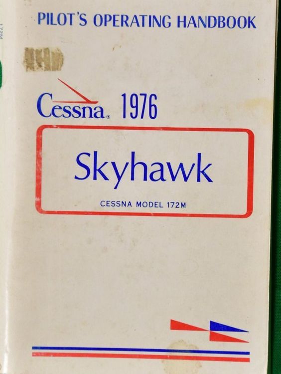 Pilot's operating handbook CESSNA 172 (Gebraucht) in Montezillon für CHF 27 – mit Lieferung auf ...