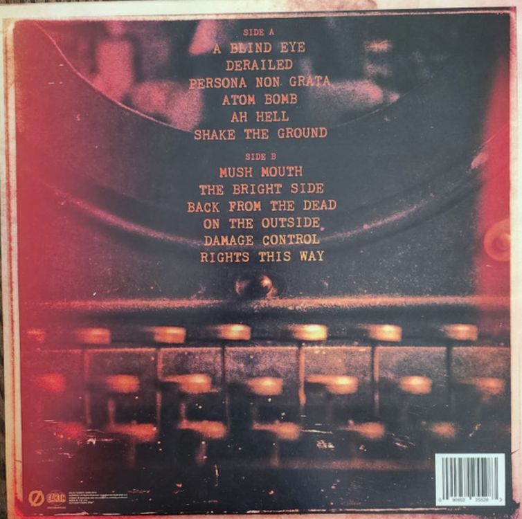 Authority Zero – Persona Non Grata (Vinyl / LP) (Gebraucht) in Maienfeld für CHF 18 – mit ...