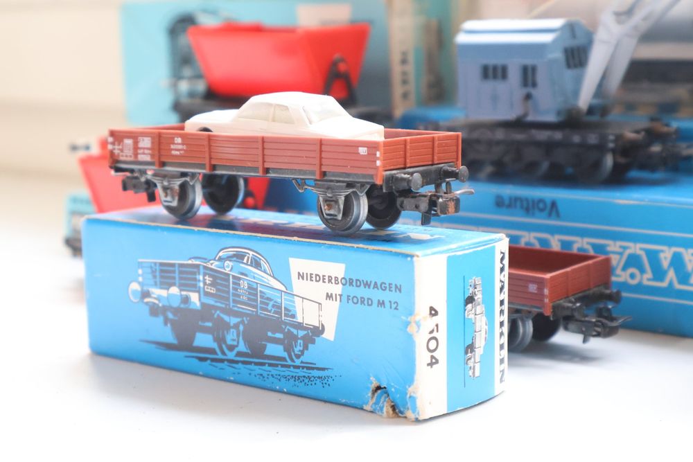 Märklin Autowagen Rarität 4504 - 10 x Wagen H0 - Set H0 (Gebraucht) in ...