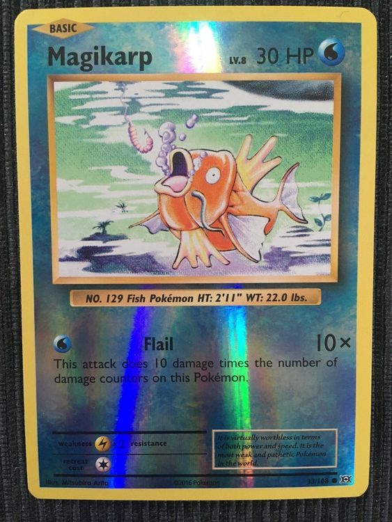Pokemon Magikarp Reverse Holo Xy Evolutions | Kaufen auf Ricardo