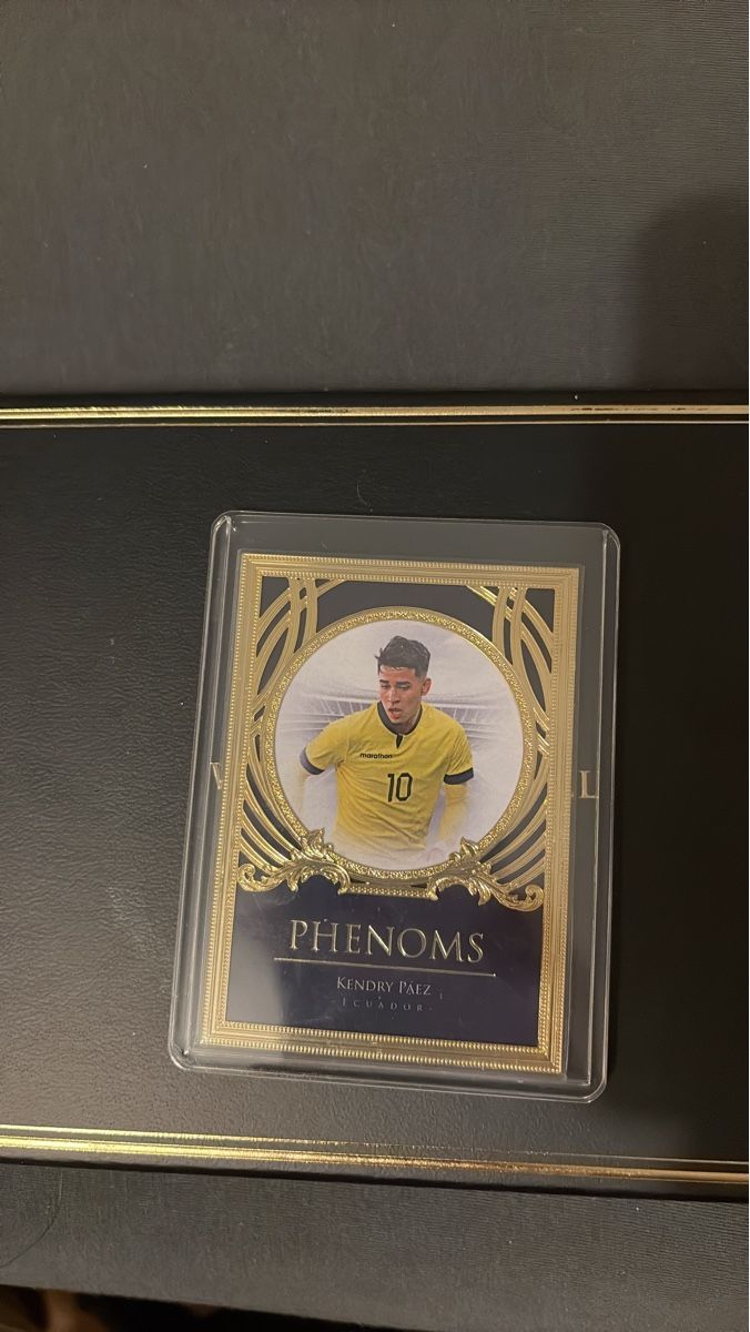 Kendry Paez 03/ 10 Gold Trading Card - Seltenes Sammlerstück (Neu ...