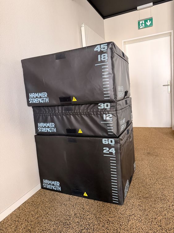 Hammer Strength Plyo Box Set (3 Stück) (Gebraucht) in Zug für CHF 1600 ...
