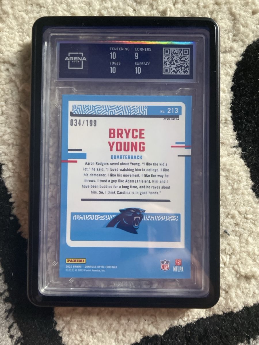 Bryce Young /199 2023 Donruss Optic Rated Rookie Blue 9.5 (Gebraucht) in Wädenswil für CHF 169.9 ...