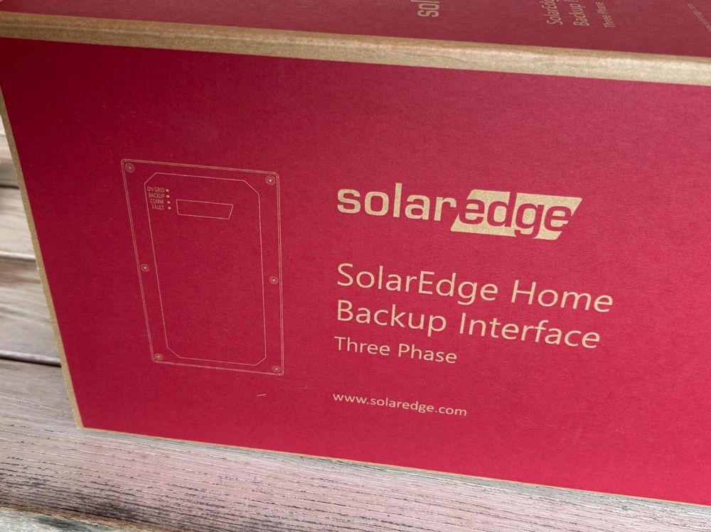 SolarEdge Backup Interface 3-Phasig (BUI) NEU (Neu und originalverpackt ...