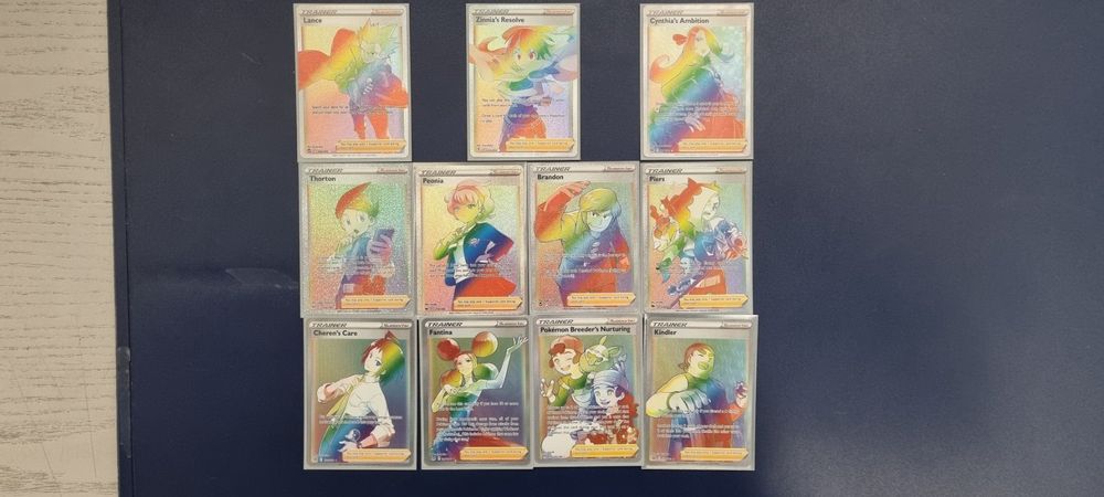 Rainbow FullArt-Trainer 11stk!! (Neu (gemäss Beschreibung)) in ...