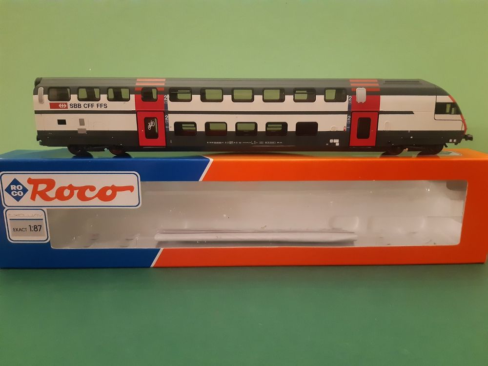 Roco Doppelstock Steuerwagen der SBB in WS | Kaufen auf Ricardo