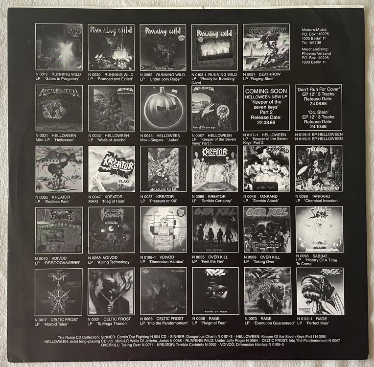 Mania - Wizard Of The Lost Kingdom - LP - 1988 - First Press (Gebraucht ...