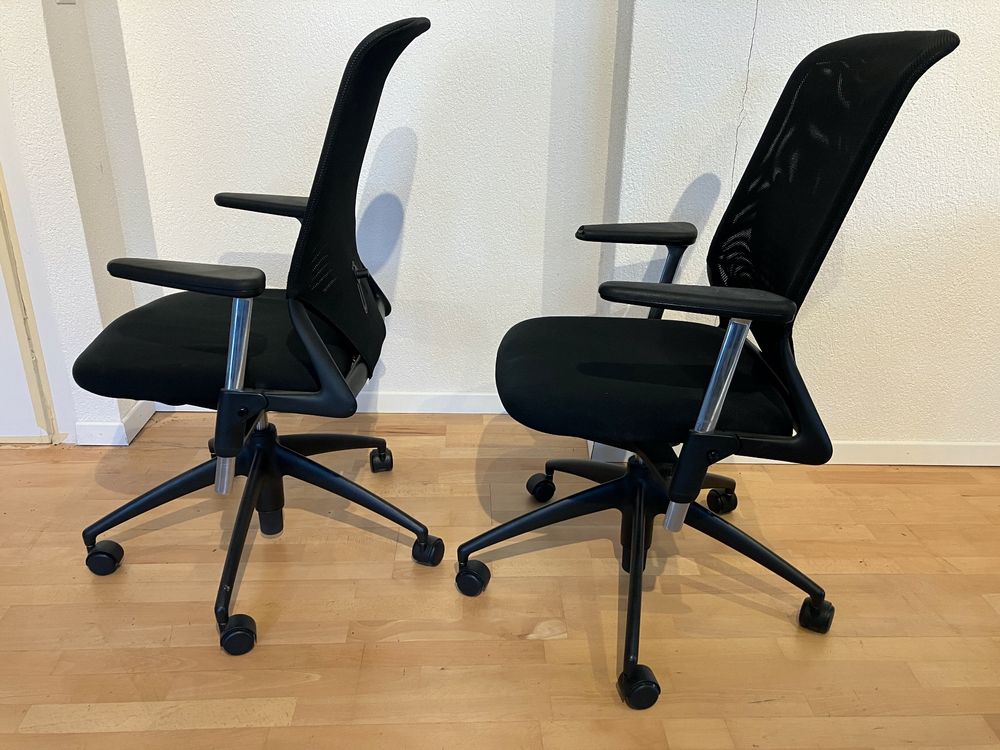 2 Stk. Vitra Designer Bürostuhl Modell Meda 2 Chair Stoff | Kaufen auf ...
