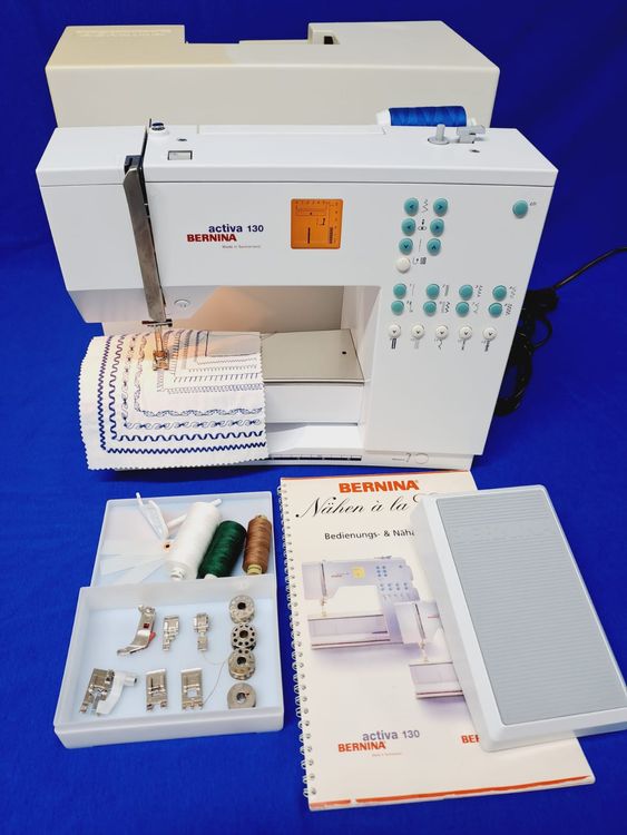 BERNINA ACTIVA 130 WIE NEU GARANTIE 3MT FRISCH REVIDIERT | Kaufen auf ...
