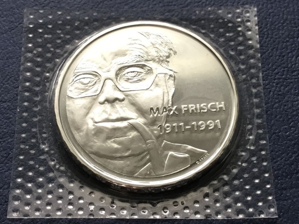 20 Franken MAX FRISCH 2011 (Neu und originalverpackt) in St. Margrethen SG für CHF 37 – mit ...