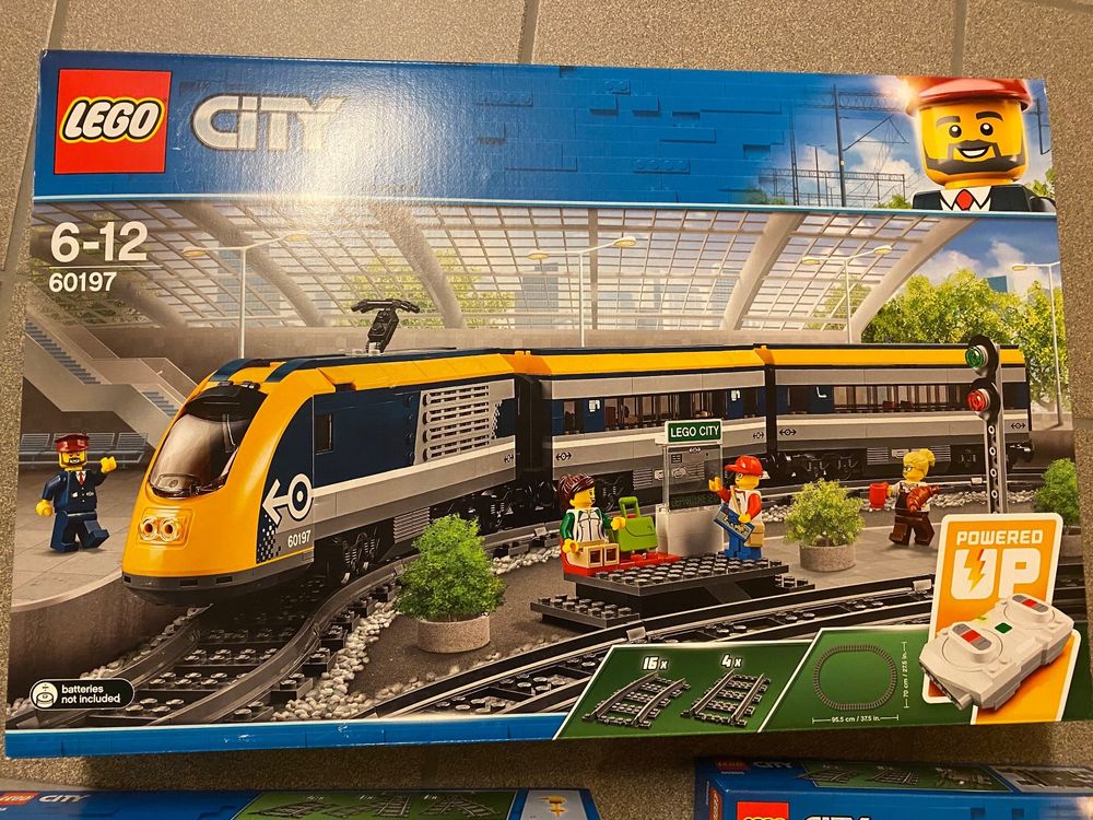Lego 60197 Personenzug plus 60205 und 60238 neu und OVP (Neu und ...