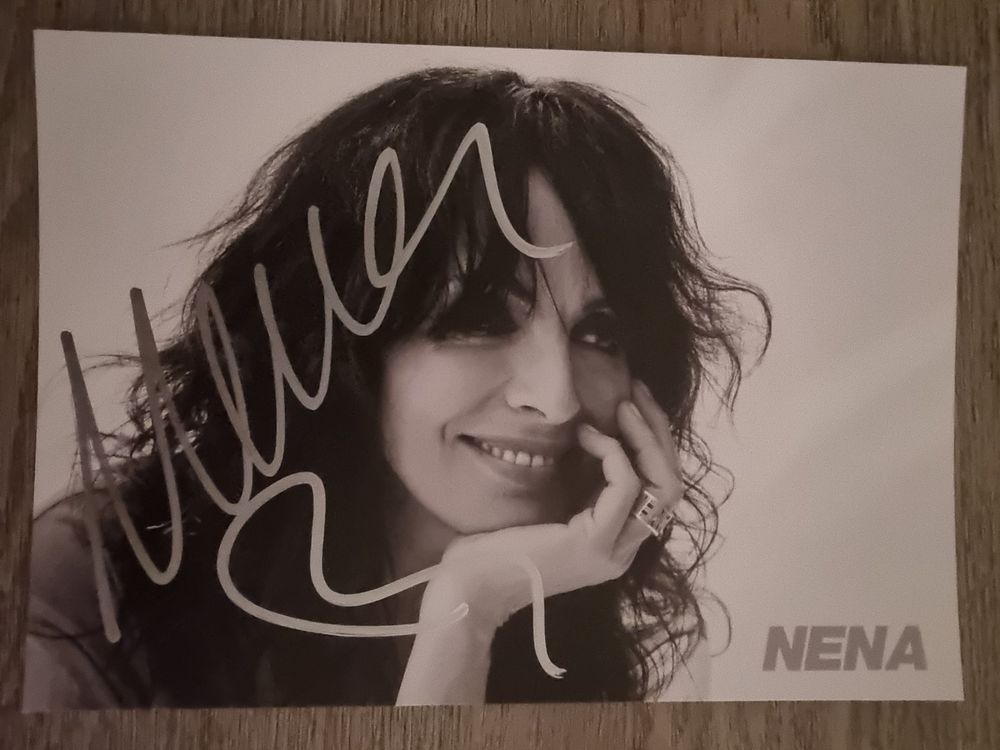 Autogramm von NENA Originalunterschrift | Kaufen auf Ricardo