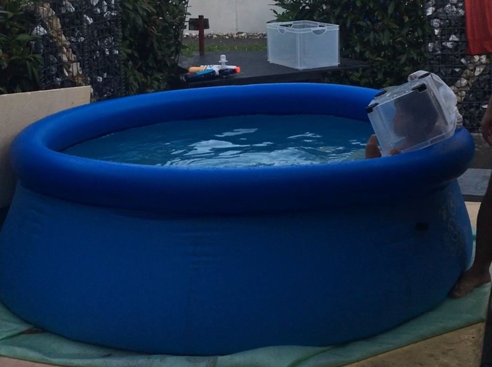 Kinder Pool Masse 305 x 76 cm cm (Gebraucht) in Mels für CHF 30 – nur ...