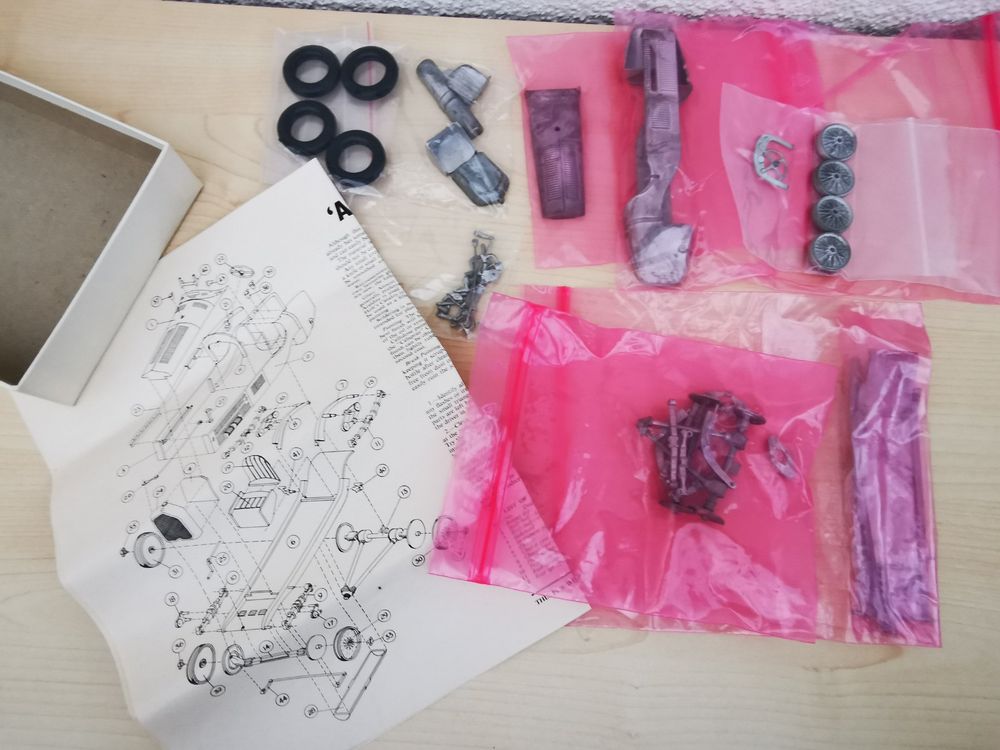 Finecast Autokit 1/24 Alfa Romeo P3 1932, full metal kit (Neu und ...