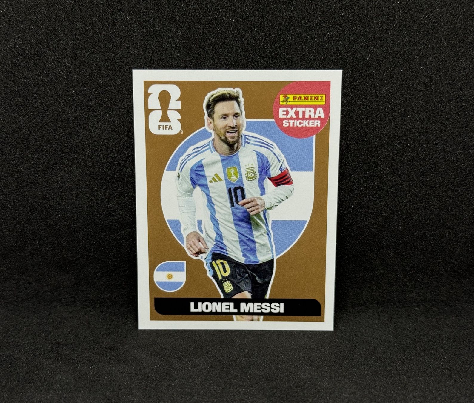 Lionel Messi Panini 2026 Extra Sticker Bronze RARE WM (Neuf (Voir ...