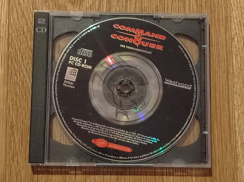 Command & Conquer Der Tiberiumkonflikt SVGA version 1997 PC (Gebraucht) in Fribourg für CHF 12.9 ...