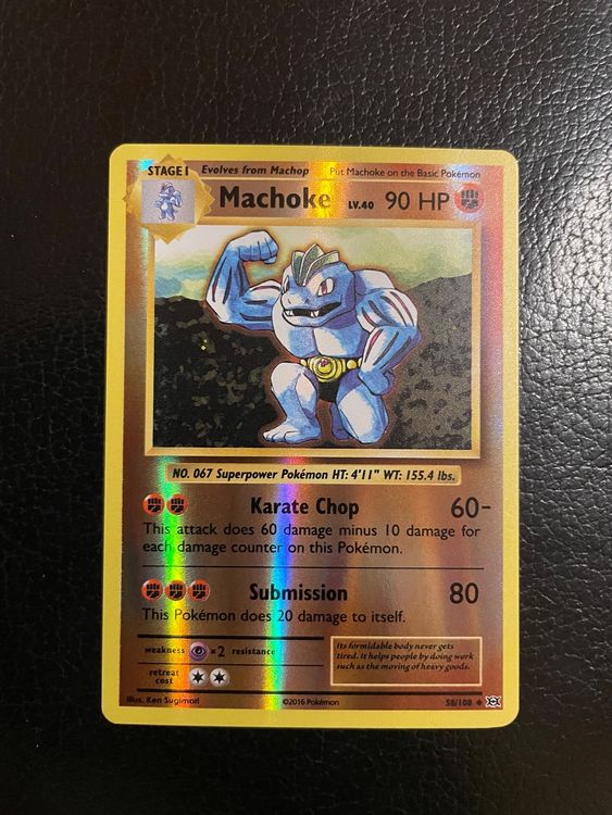 Evolutions Machoke reverse 58/108 NM Ab 1 (Gebraucht) in Paradiso für ...