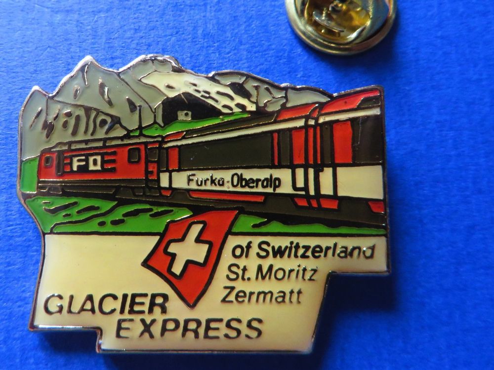 PIN PIN'S GLACIER EXPRESS, BAHN ZUG SCHWEIZ FURKA OBERALP | Kaufen auf Ricardo
