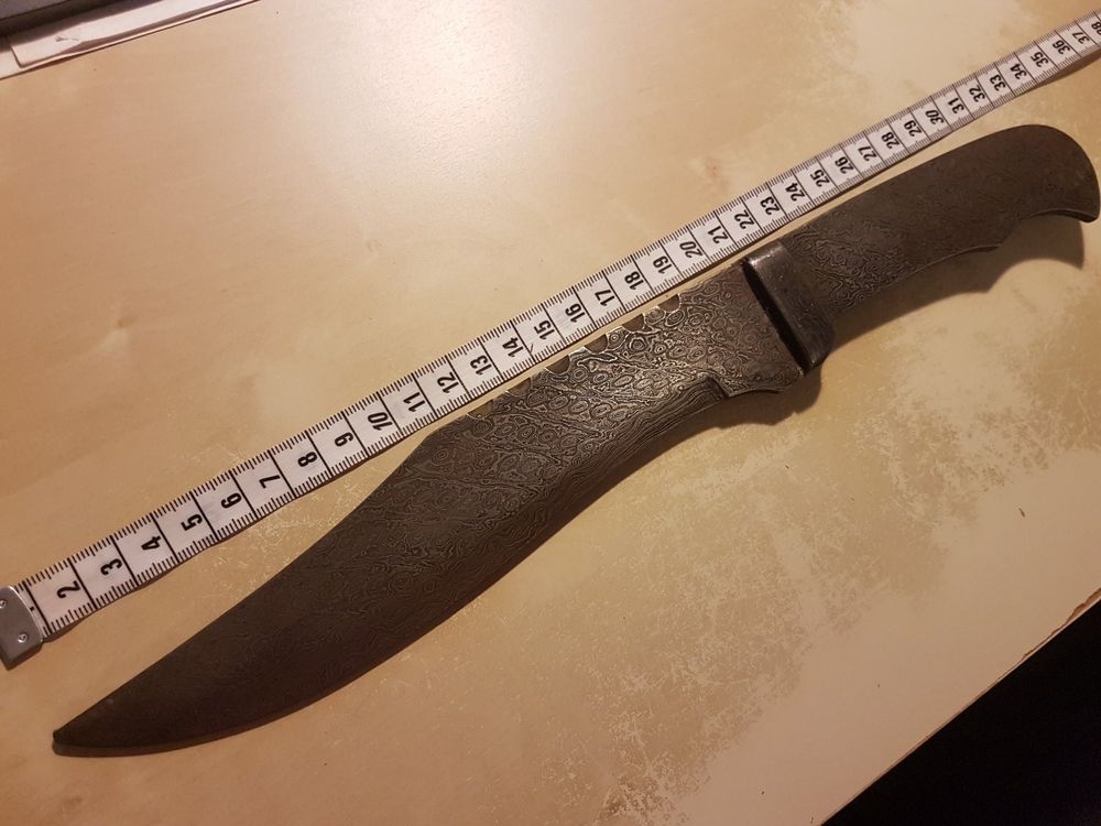 Messer-Rohling/Messer-Klinge/Klingen-Rohling - Damast (-10%) | Kaufen ...