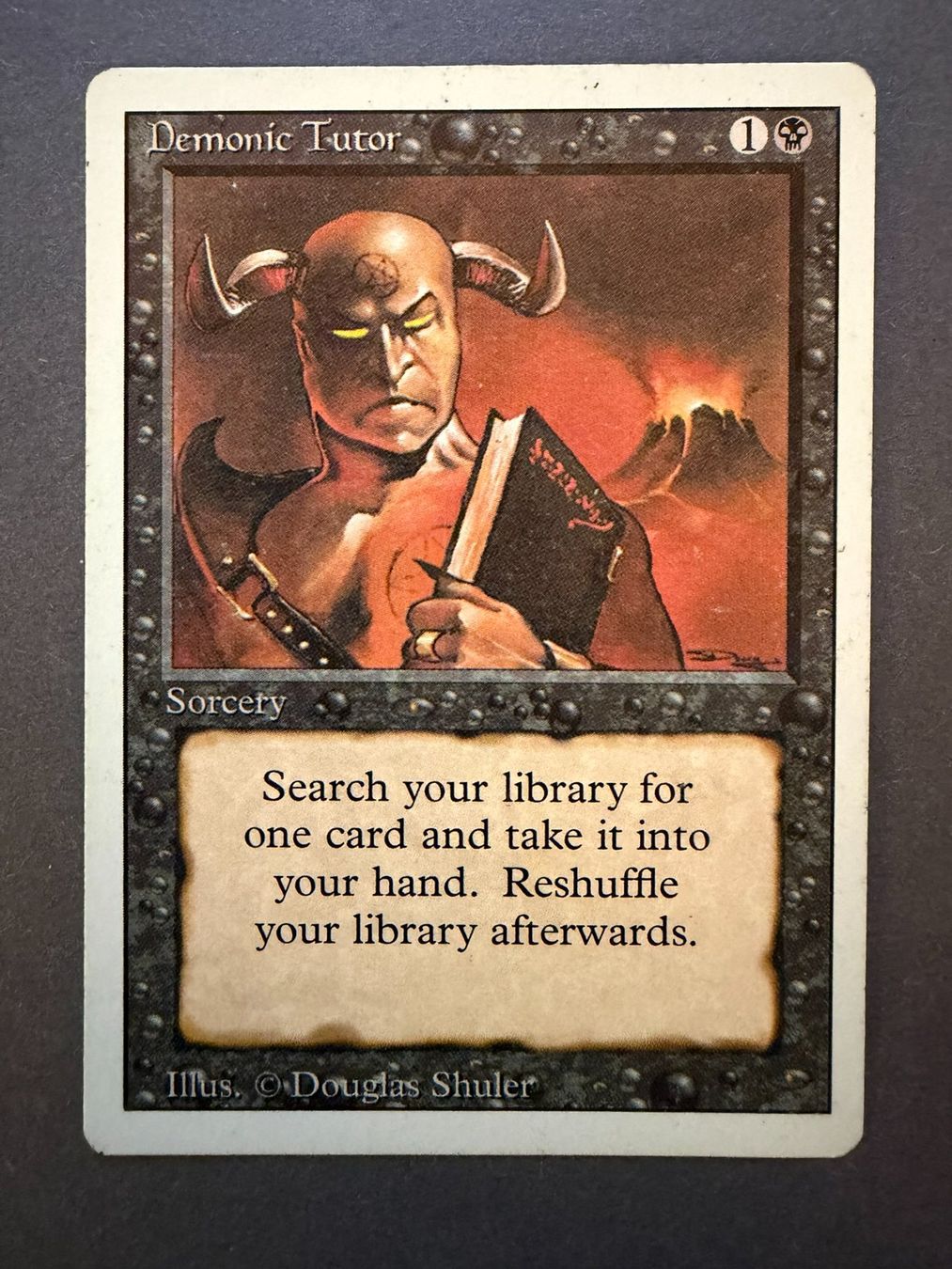 Demonic Tutor // Revised // Magic The Gathering (Gebraucht) in Binz für ...