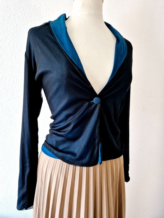 JÄCKLI JACKE Y-DRESS S XS 2 LAGIG UNIKAT ATELIER TOP ZU ROCK (Neu ...