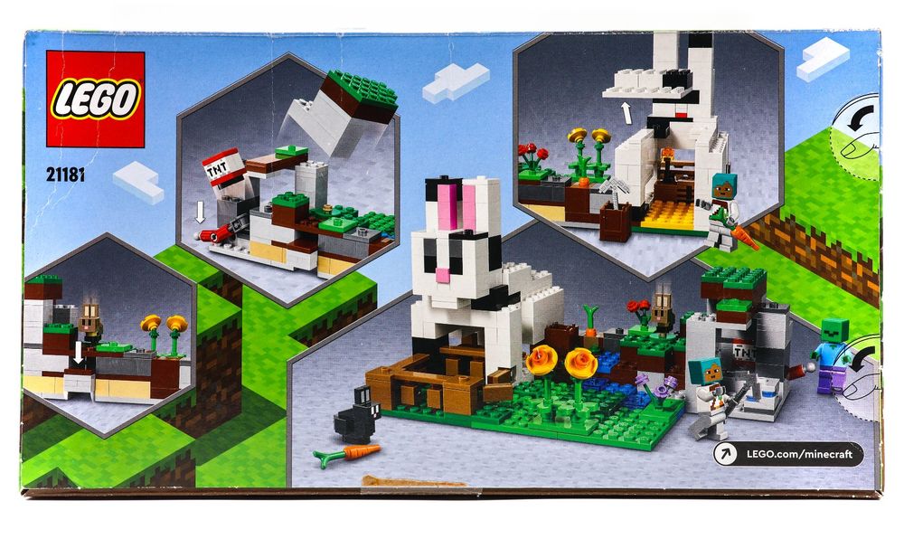 LEGO® Minecraft® 21181 The Rabbit Ranch - New (Neu und originalverpackt ...