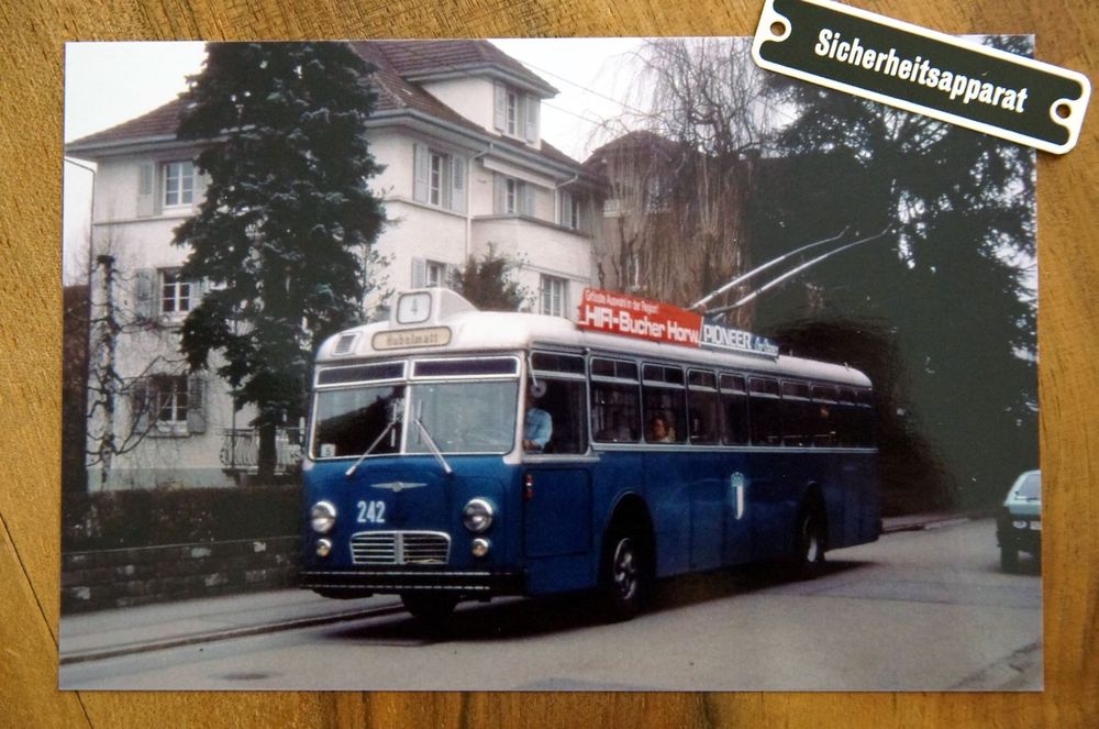VBL Luzern - FBW Trolleybus Nr. 242 (Gebraucht) in Schönenwerd für CHF ...