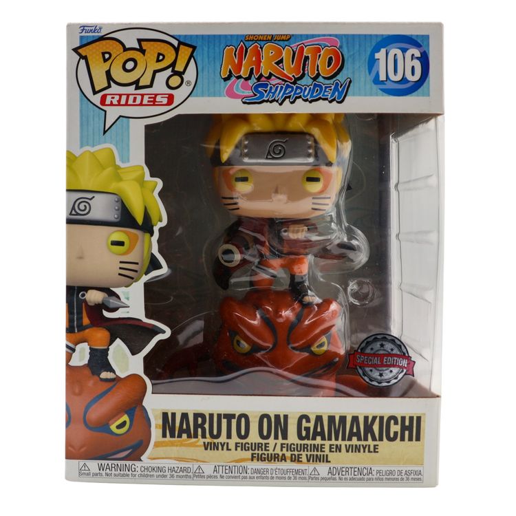Naruto On Gamakichi #106 [SE] Funko POP - NEW (Neu und originalverpackt ...