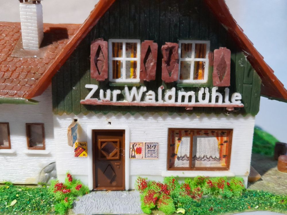 Faller HO 226 Modellhaus Restaurant zur Waldmühle (Gebraucht) in ...
