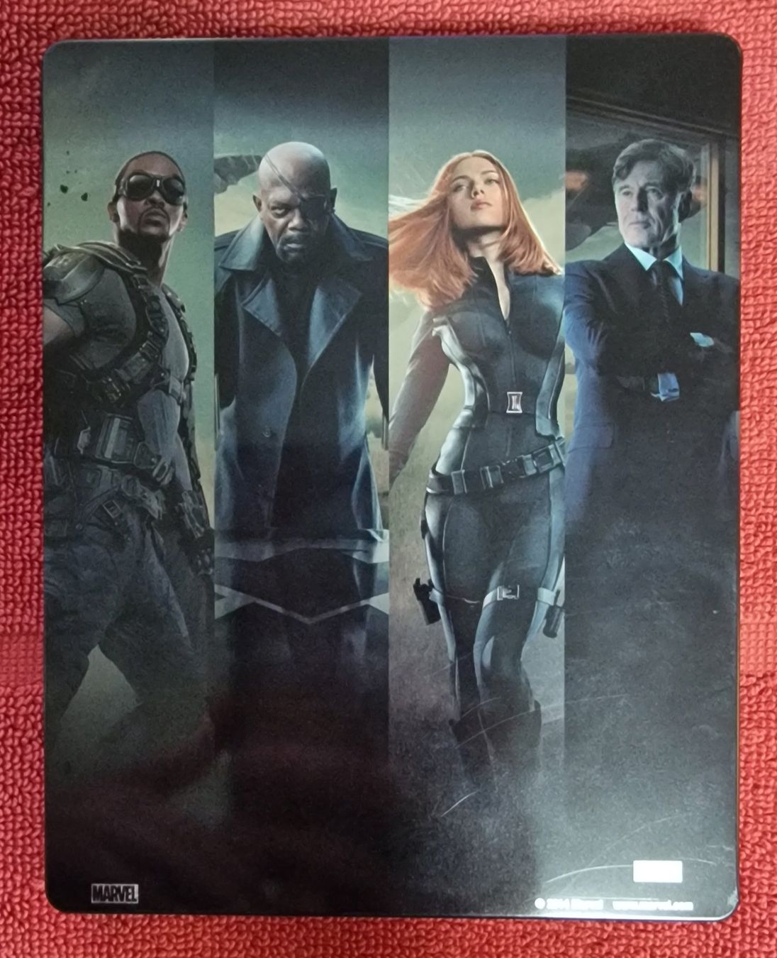 Captain America Winter Soldier BluRay Steelbook 3D & normal (Gebraucht ...