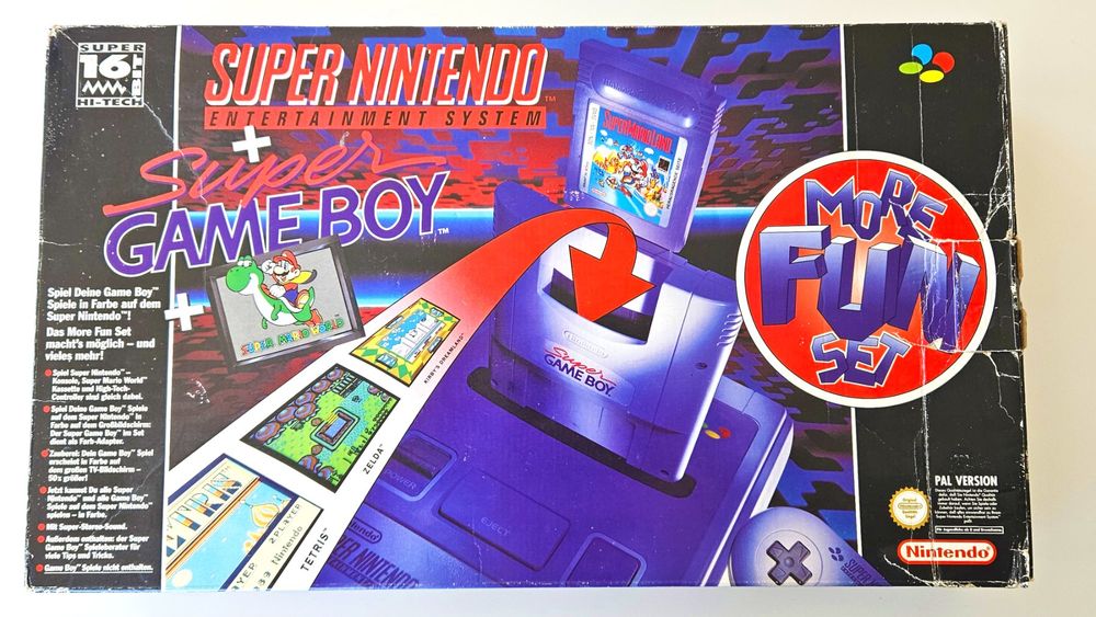 Originalverpackung Super Nintendo More Fun Set | Kaufen auf Ricardo
