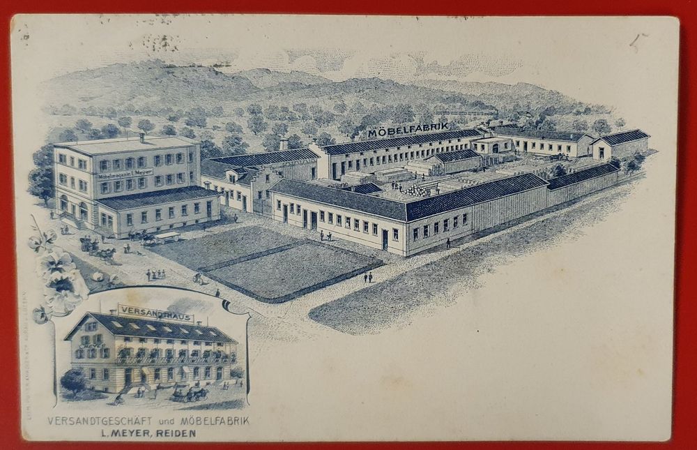 Reiden 1909 - Möbelfabrik und Versandhaus (Gebraucht) in Kreuzlingen ...