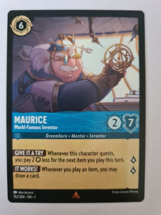Lorcana, Maurice - World-Famous Inventor, 152 (Neu (gemäss Beschreibung ...