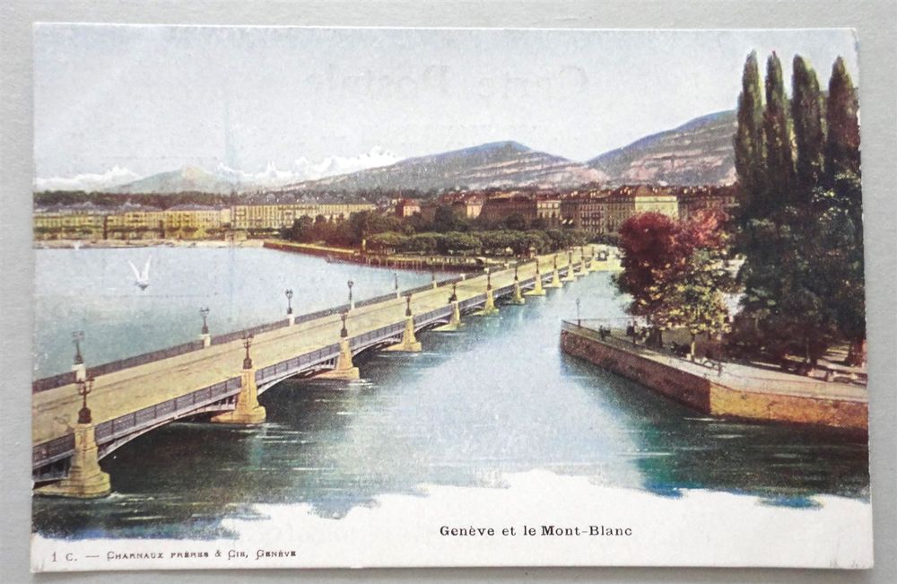 Genève et le Mont-Blanc | Kaufen auf Ricardo
