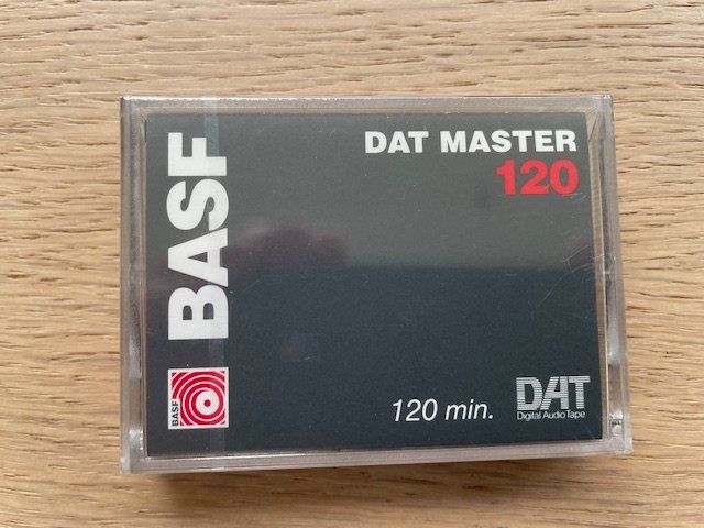 BASF Master DAT 120 Digital Audio Tape Kassette (Neu und ...