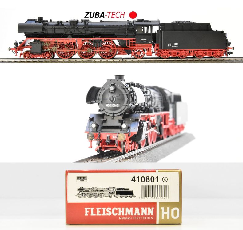 Fleischmann 410801 Dampflok BR 03 DR H0 GS Analog mit OVP (Gebraucht) in St. Gallen für CHF 222 ...