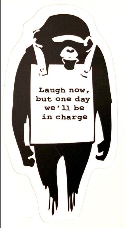 Banksy Sticker, Aufkleber | Kaufen auf Ricardo