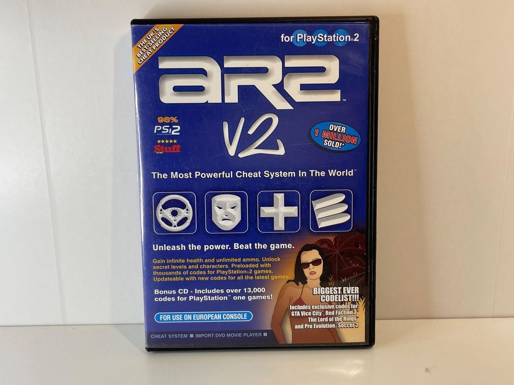 PS2 AR2 Cheat System Playstation 2 (Gebraucht) in Herznach für CHF 19 ...