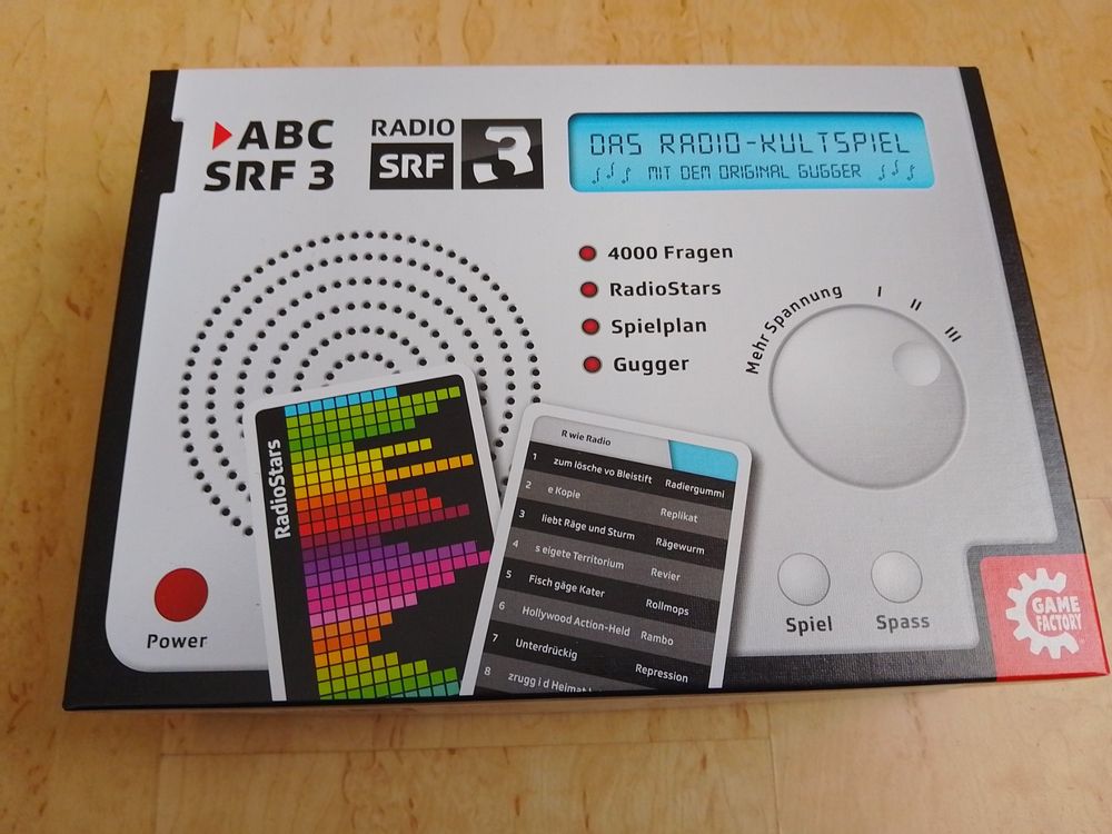 NEUES Spiel: ABC SRF 3 Radio Kultspiel mit original Gugger (Neu (gemäss Beschreibung)) in ...