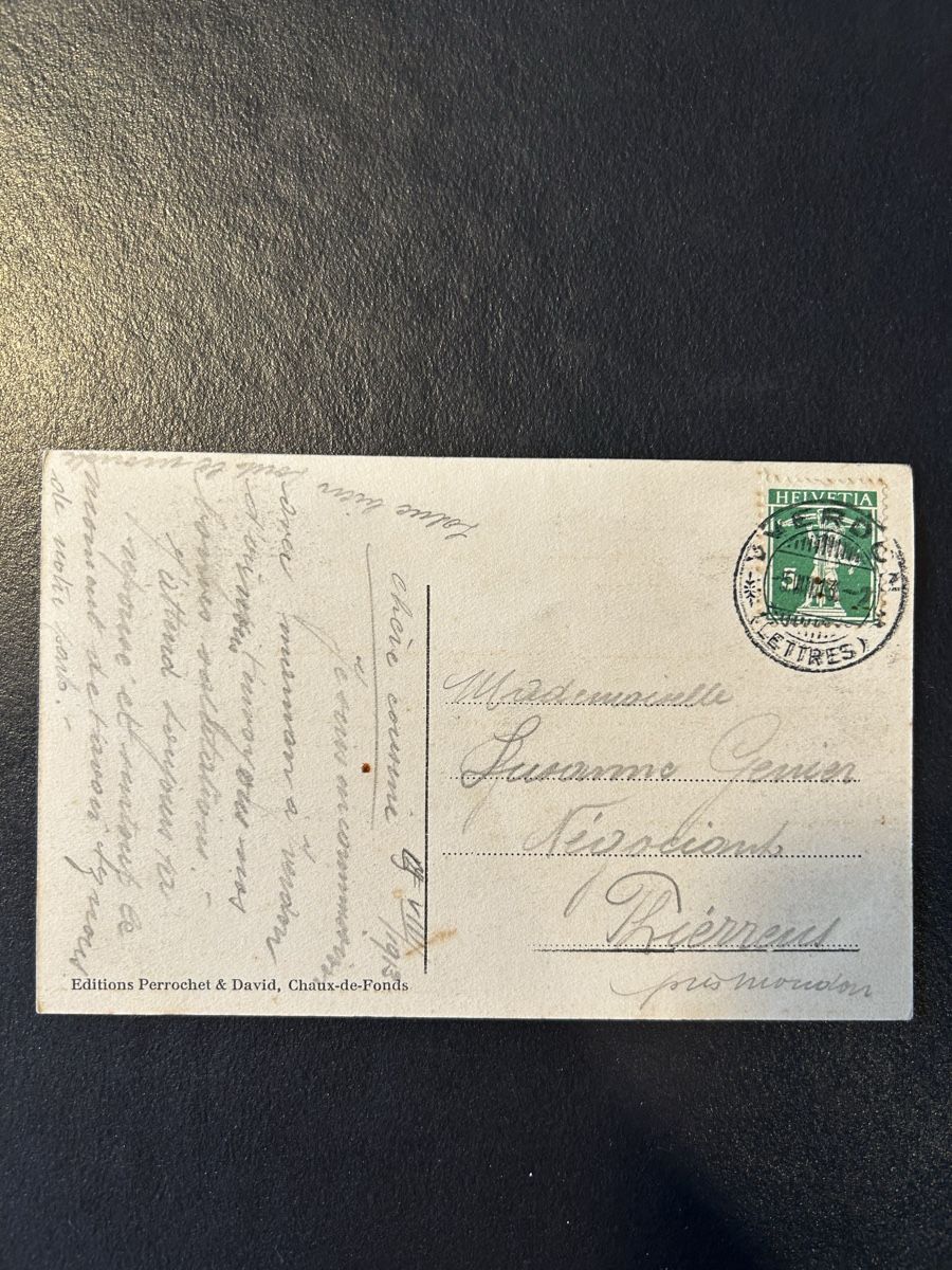 Carte Postale Ancienne Yverdon Rue du Milieu, Suisse 52 (D'occasion) à ...