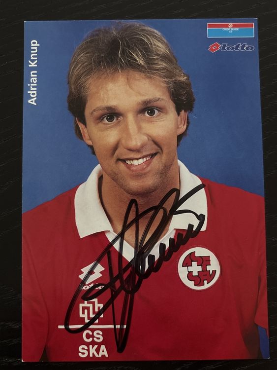 Adrian Knup Autogrammkarte - Signiert Top Zustand! (53) (Gebraucht) in ...