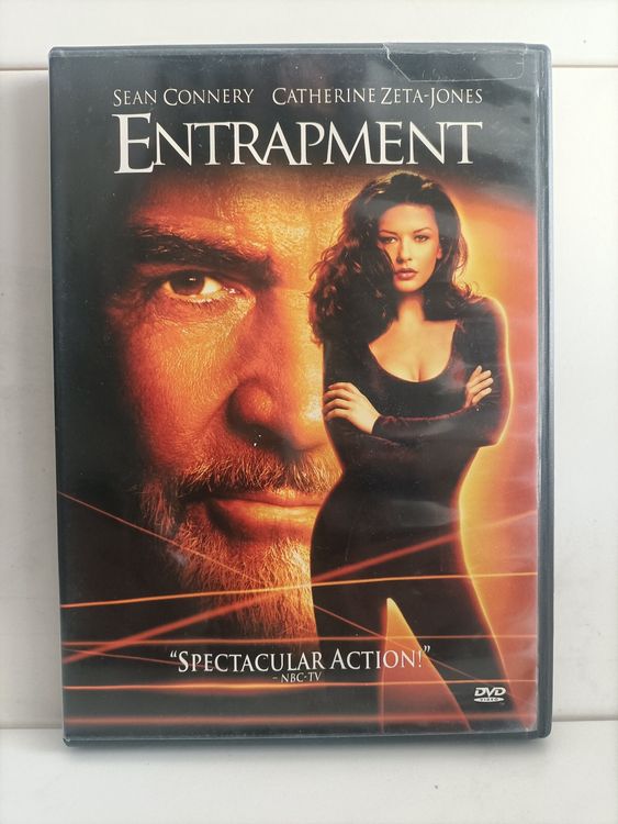 DVD Zone 1 USA Entrapment (uk) Sean Connery C. Zeta-Jones (Gebraucht ...