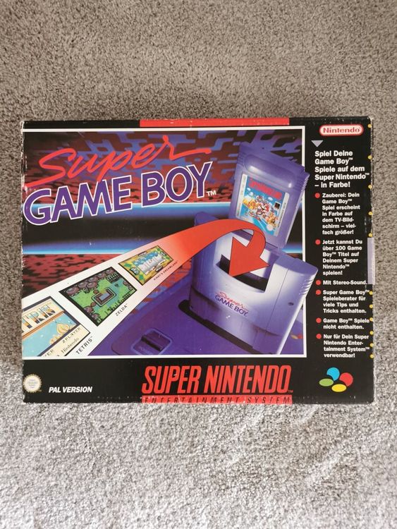 Super Game Boy inklusive Box (SNES/PAL) (Gebraucht) in Zürich für CHF ...