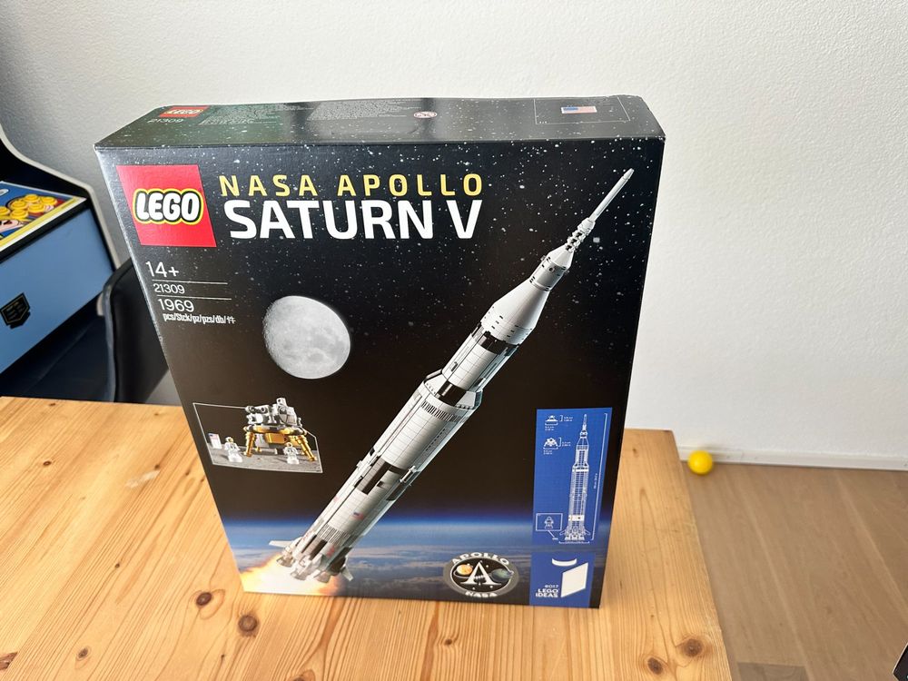 Lego Ideas 21309 - 1. Serie, NASA Apollo Saturn V Rakete NEU (Neu und ...