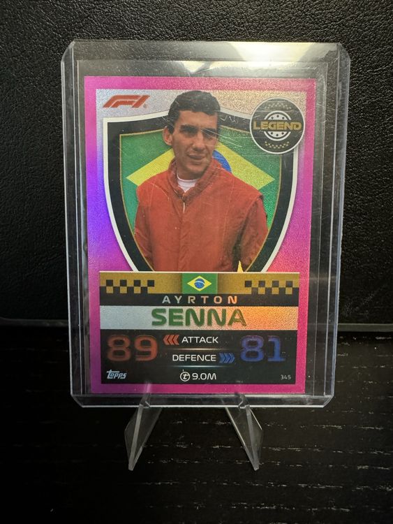 Turbo Attax 2023 Ayrton Senna Legend Pink | Kaufen auf Ricardo